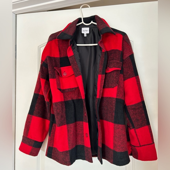 Jackets & Coats | Nicolas Buffalo Check Plaid Shacket | Poshmark